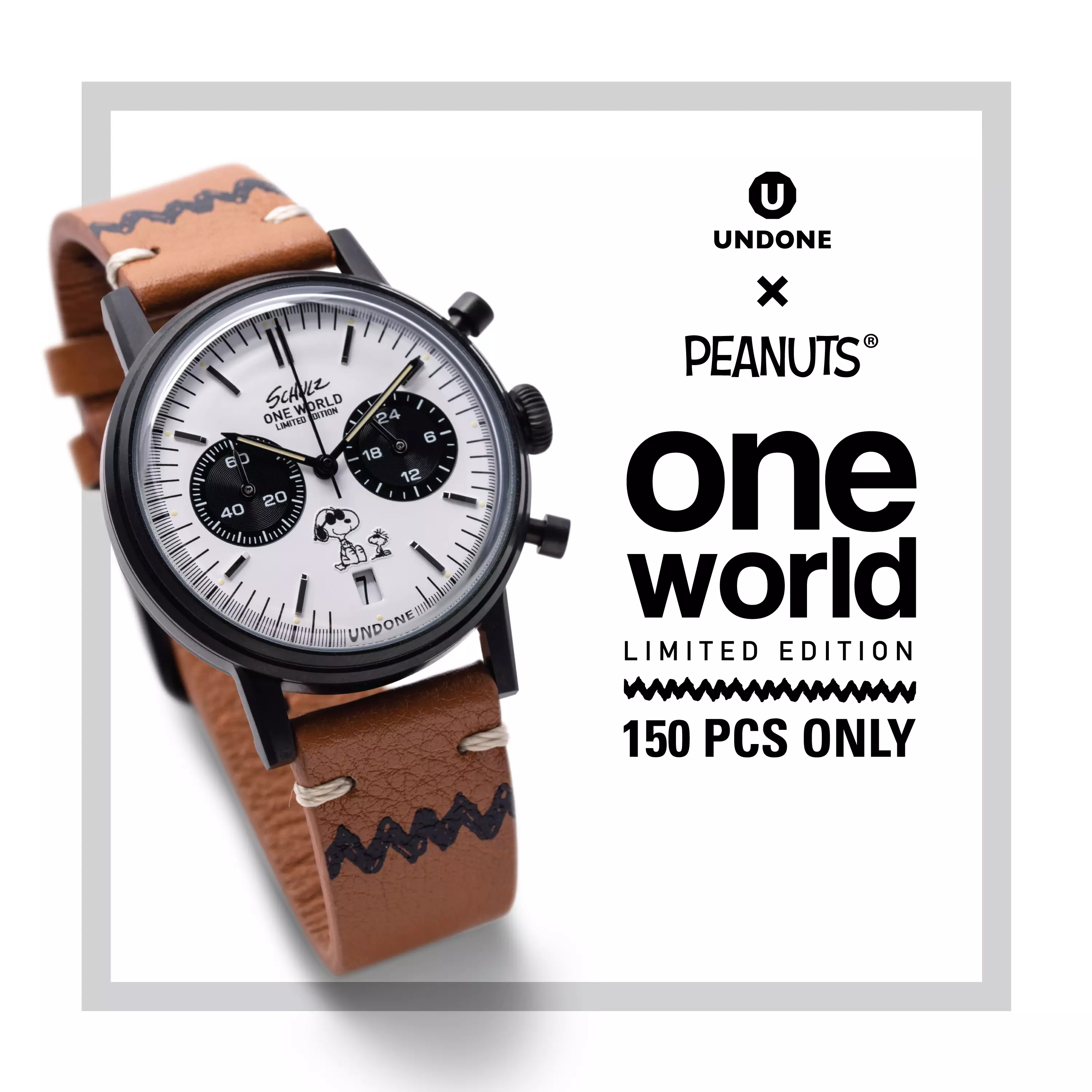 UNDONE X Peanuts Urban 'One World' Chronograph Watches 37492_5