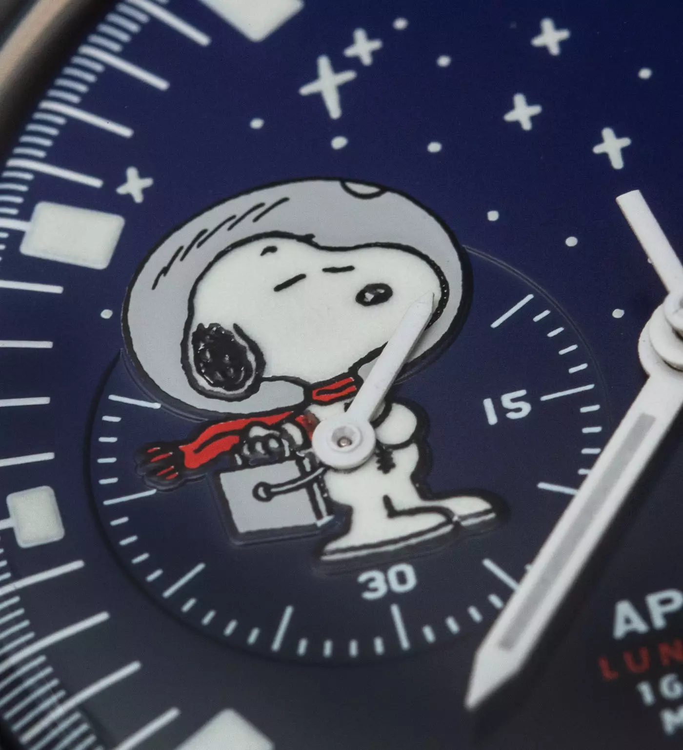 Undone X Peanuts Space Program Lunar Mission Orologi pratici 37629_1