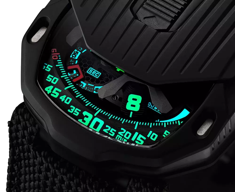 Часы Urwerk UR-105 CT с криптонитом 37859_4