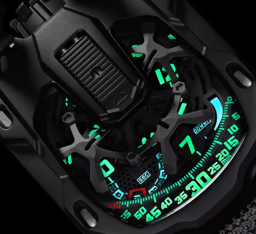 Часы Urwerk UR-105 CT с криптонитом 37859_9