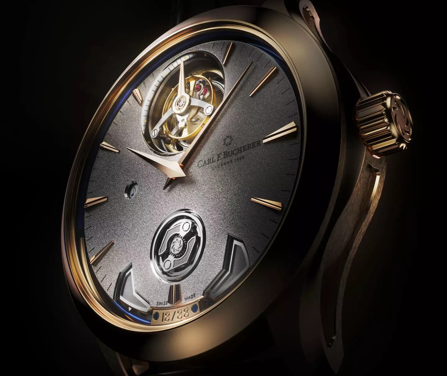 Carl F. Bucherer Manero Reloj sinfónico repetidor de minutos 3796_9