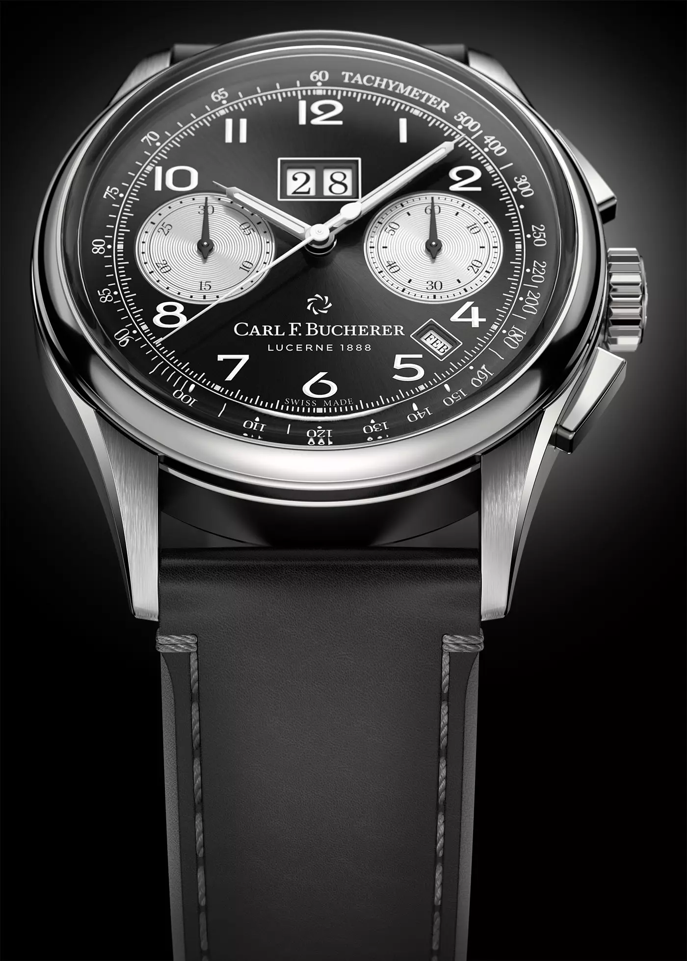 Carl F. Bucherer Limited Edition Heritage BiCompax жылдык тескери панда саатын ачты 3797_5