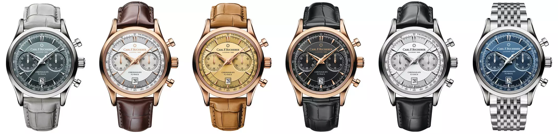 De Carl F. Bucherer erweidert d'Vielfältegkeet vu senger Manero Flyback Line Of Watches weider 3799_10