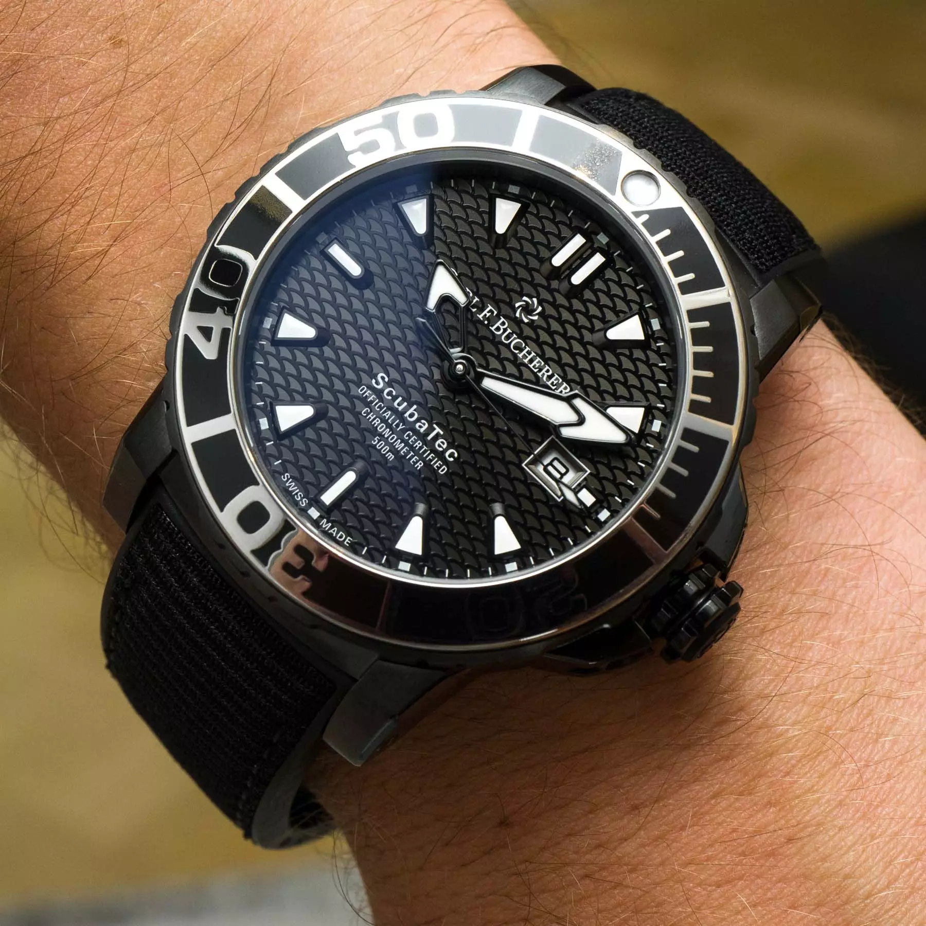 Карл F. Bucherer Patravi ScubaTec Black Hands On 3801_1