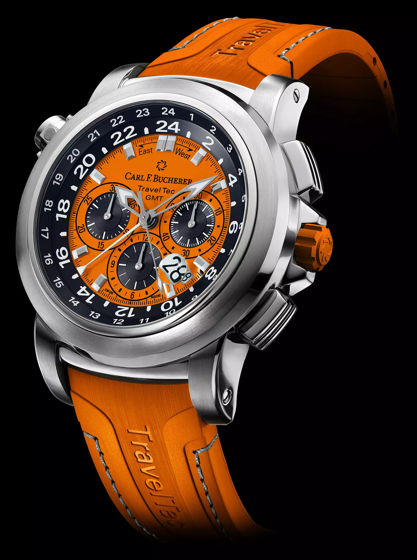 Ukujonga okokuqala: UCarl F. Bucherer Debuts Patravi TravelTec Ushicilelo loMbala lweZine zeXesha 3802_3