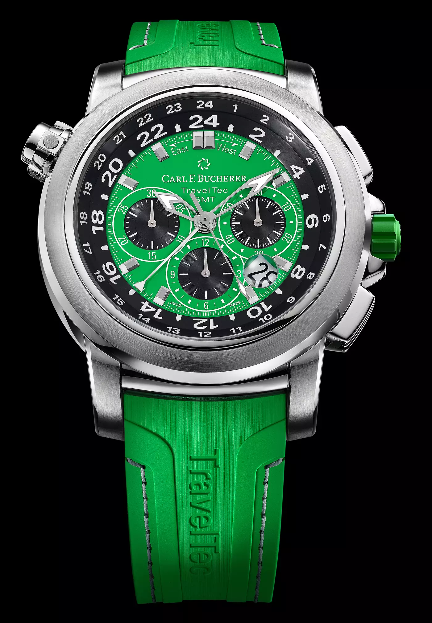 Ukujonga okokuqala: UCarl F. Bucherer Debuts Patravi TravelTec Ushicilelo loMbala lweZine zeXesha 3802_4