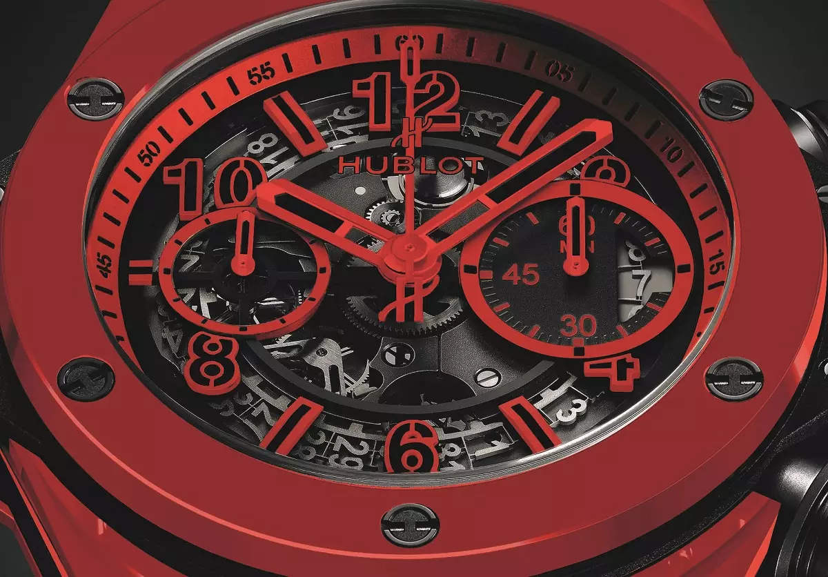 Mới: Đồng hồ Hublot Big Bang Red Magic Limited Edition bằng gốm đỏ 38127_3