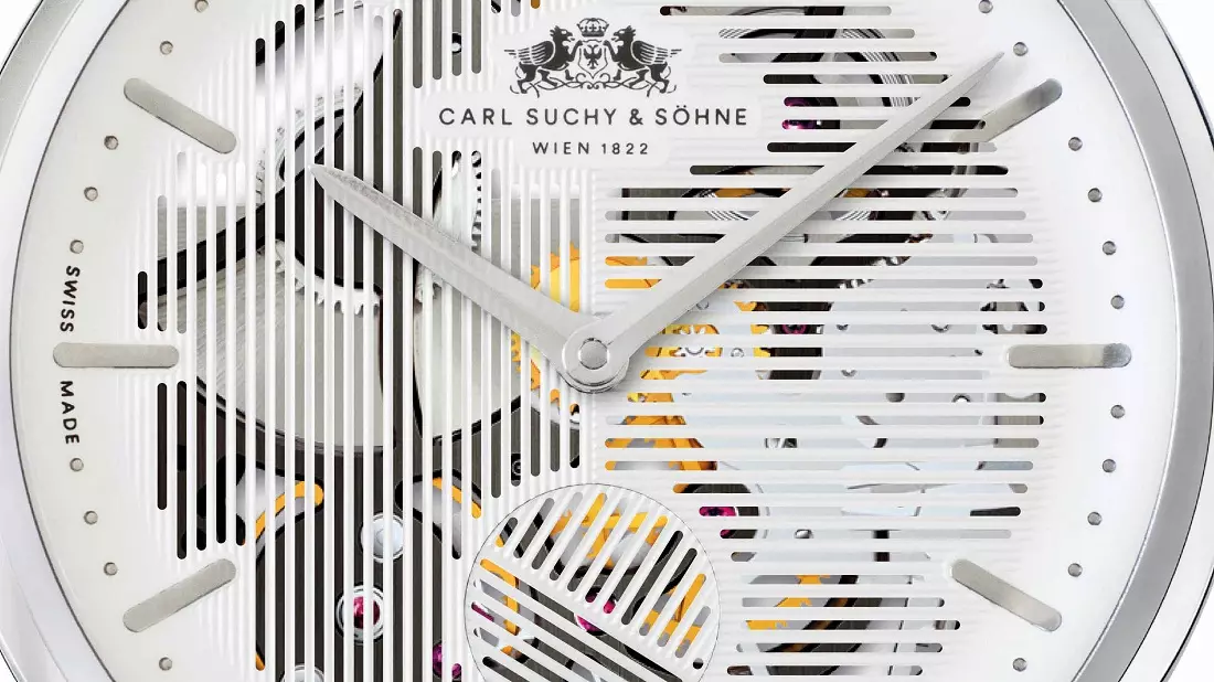 Carl Suchy & Söhne Waltz No. 1 Skeleton Watch 3813_2