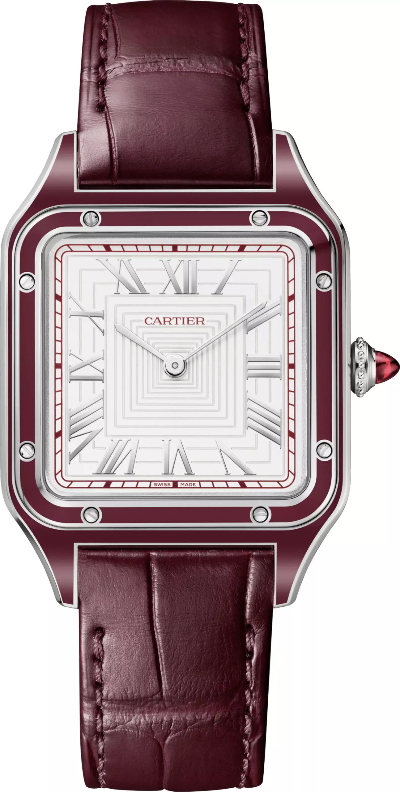 Tingali Kahiji: Cartier Ngamutahirkeun Garis Santos-Dumont Kalayan Tilu Jam Tangan Anyar 3817_2