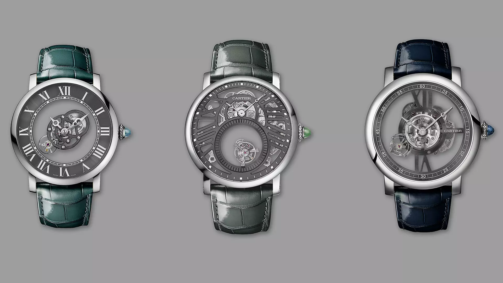 Cartier debiutuje limitowaną edycją zegarków Rotonde De Cartier Precious Icons