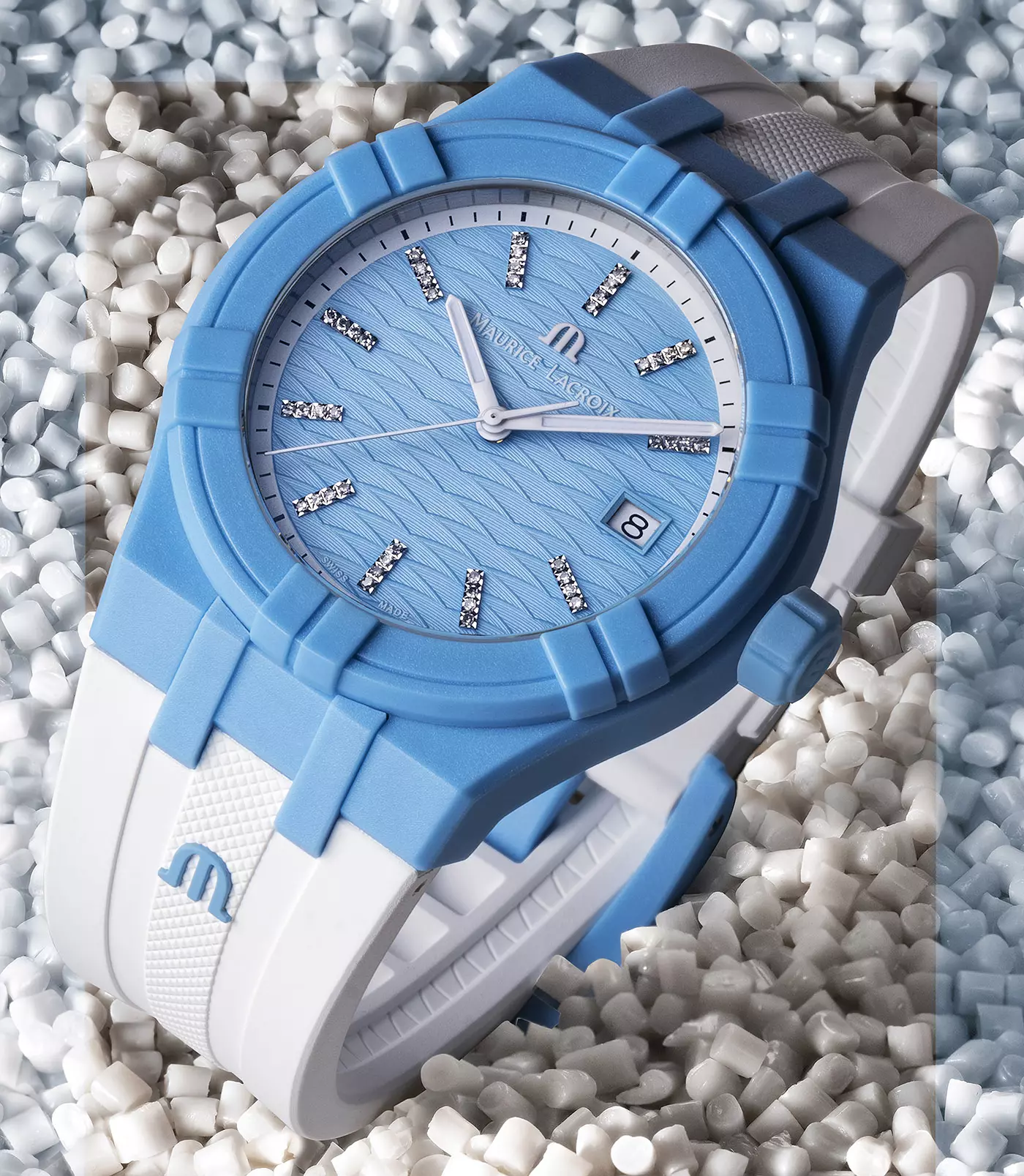 Maurice Lacroix yn Debuts Aikon #Tide Watches Wedi'u Gwneud O Ocean Plastic 3867_5