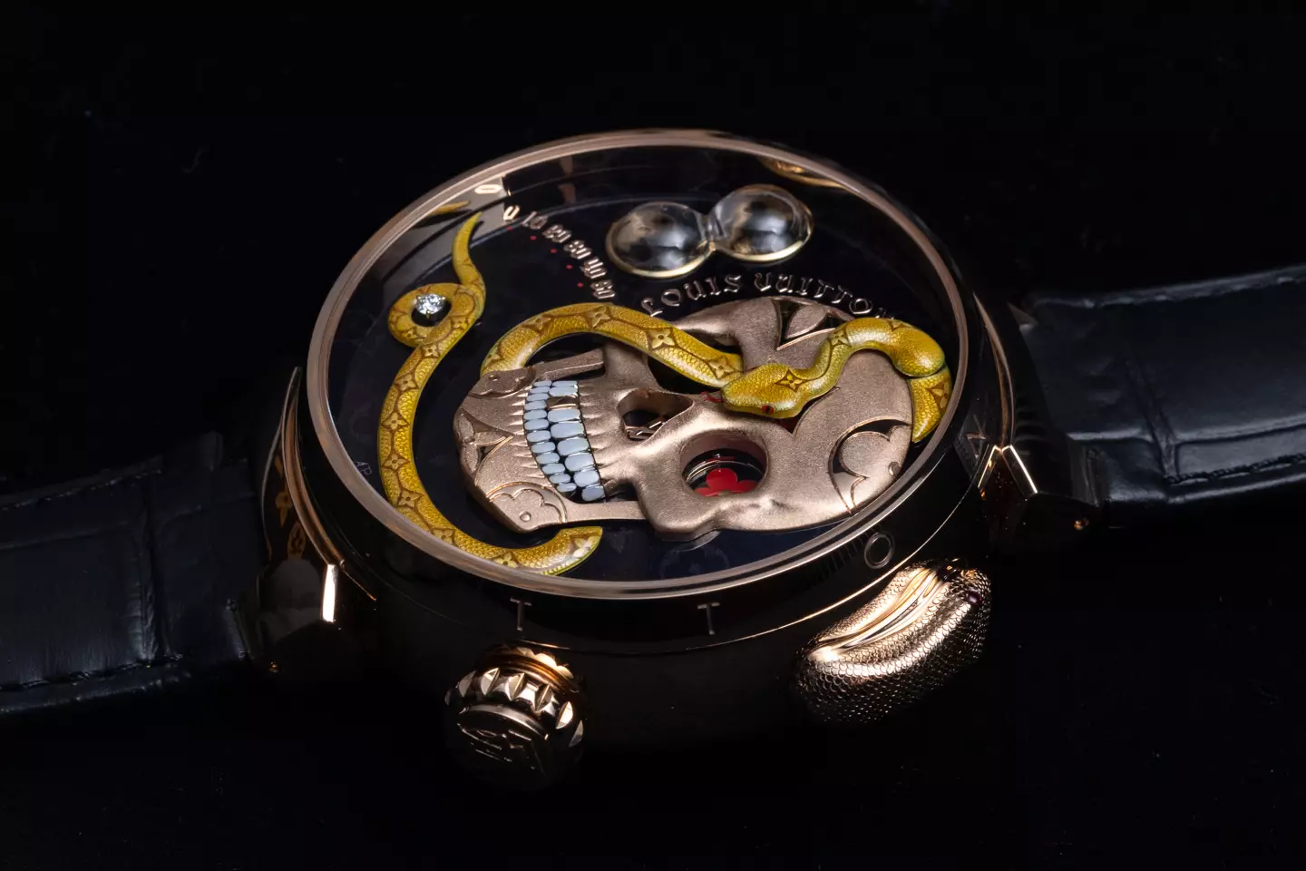 Hands-On: Louis Vuitton Tambour Carpe Diem Automaton Watch 3875_5