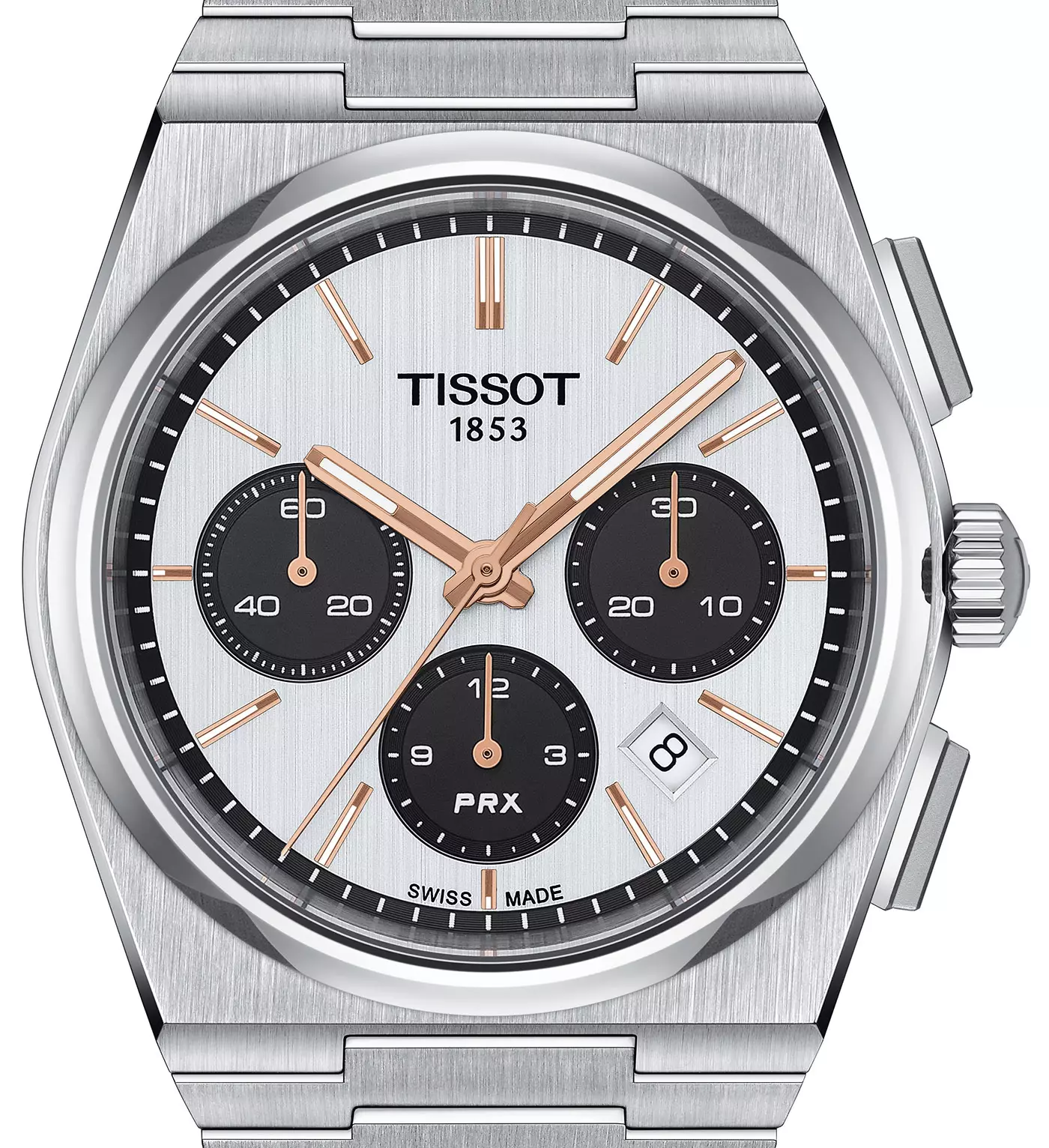 Tissot wuxuu ku dhawaaqay PRX Chronograph Watches 3876_3