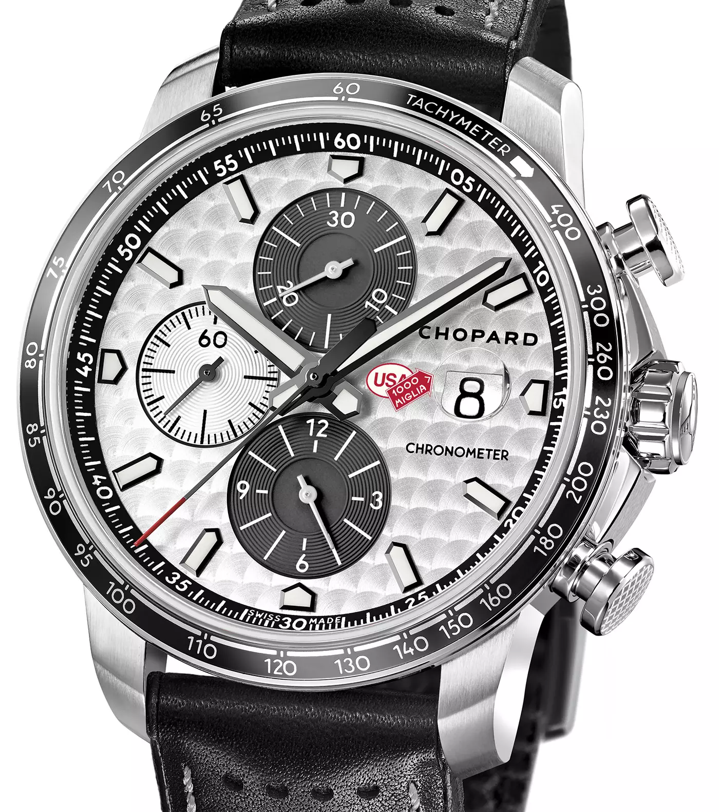 Chopard Malkovras Limigita-Run Mille Miglia GTS Chrono California Mille 31-a Eldona Horloĝo 3883_3