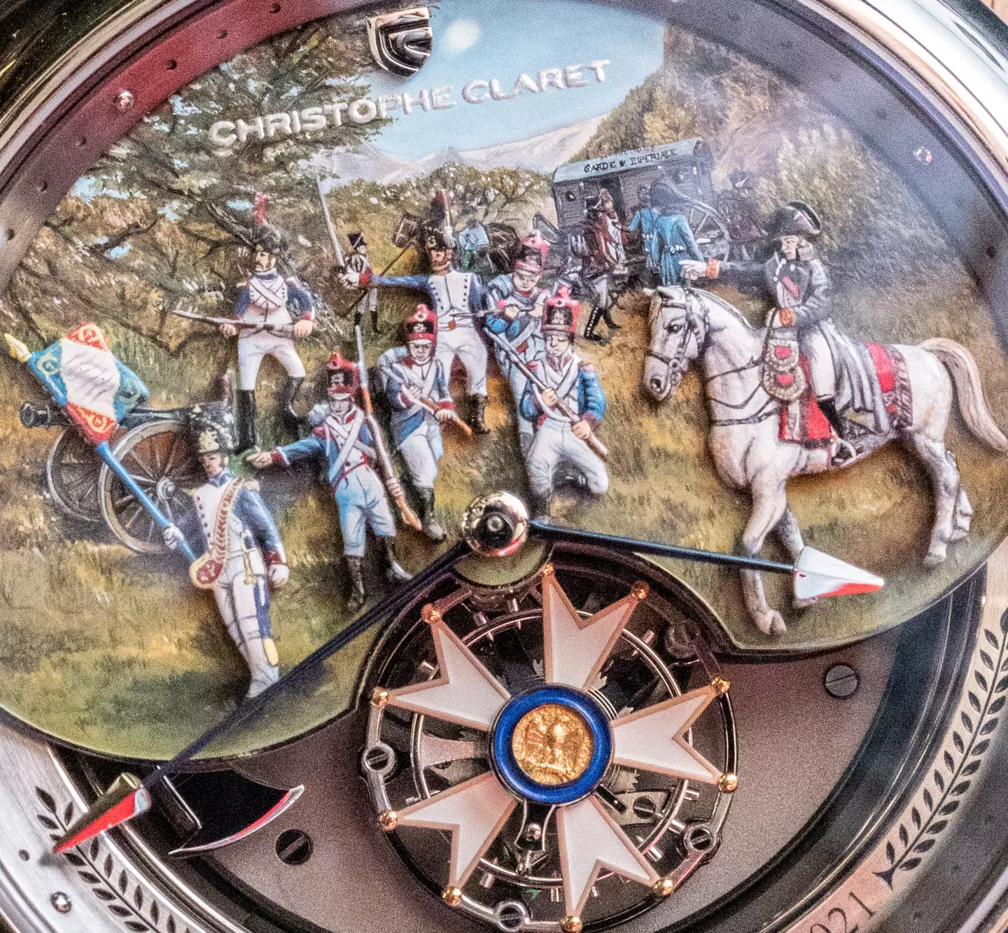 Praktično: ure Christophe Claret Napoleon Tourbillon z minutnim repetitorjem 3903_3