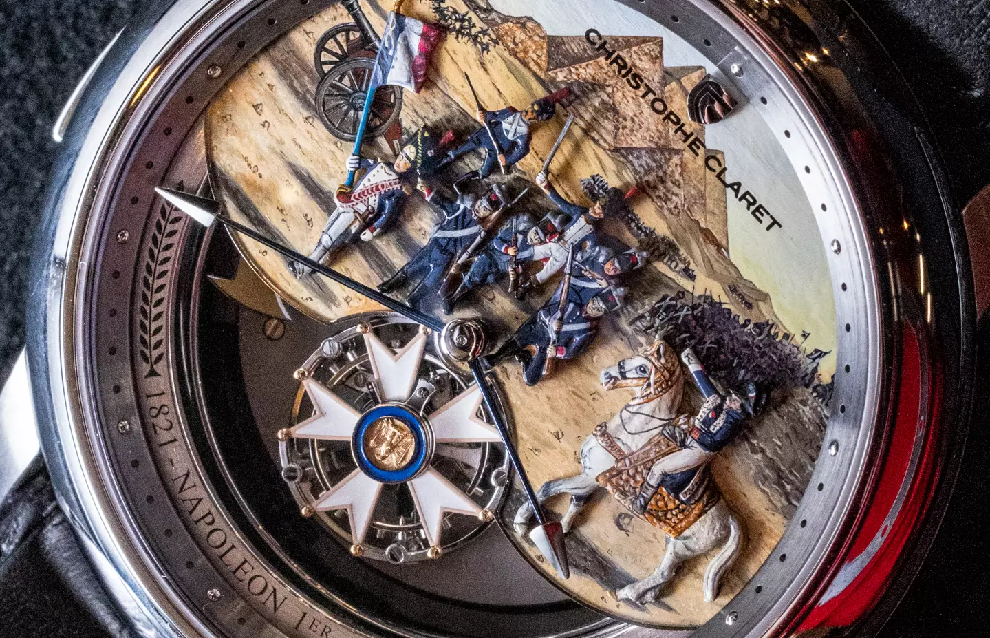 Praktično: ure Christophe Claret Napoleon Tourbillon z minutnim repetitorjem 3903_5