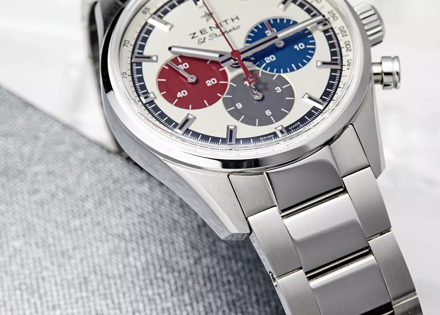 Zenith Chronomaster El Primero Fa'ai'uga Fa'ailoga Fa'ai'uga o le 38mm Pusa 39068_6