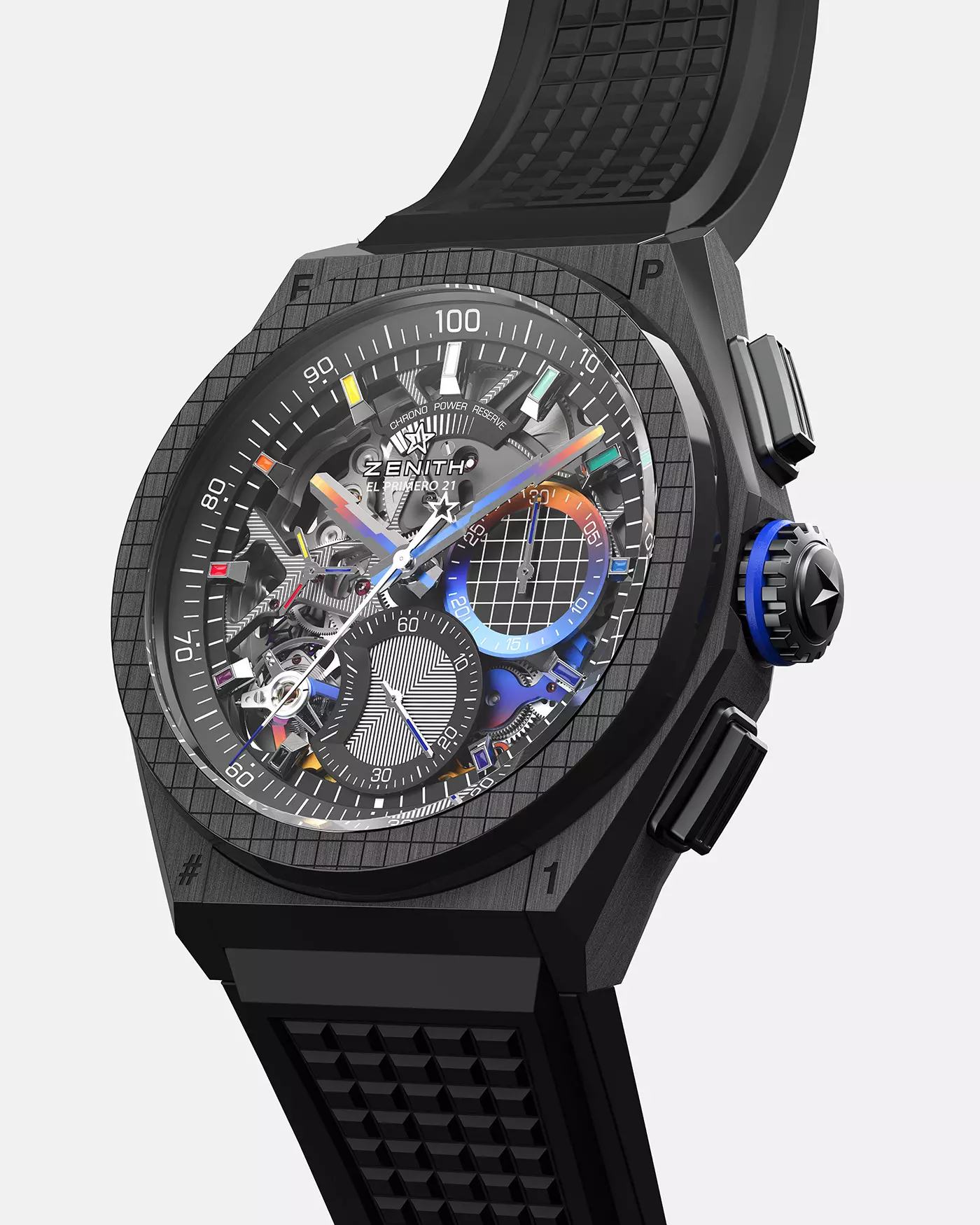 Zenith Debutta Edizzjoni Limitata Defy 21 Felipe Pantone Watch 39070_2