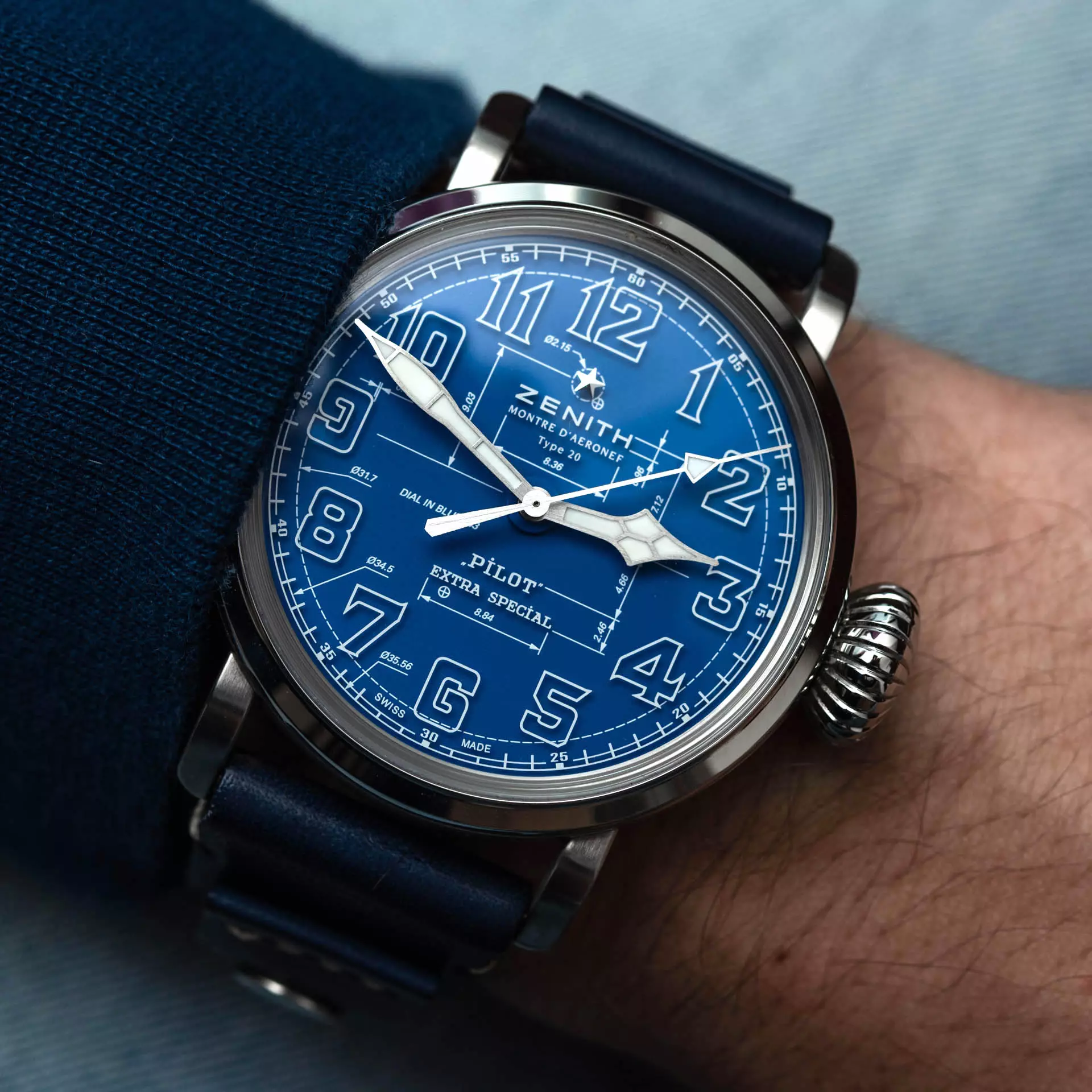 Bekijk Review: Zenith Pilot Type 20 Blauwdruk 39073_6