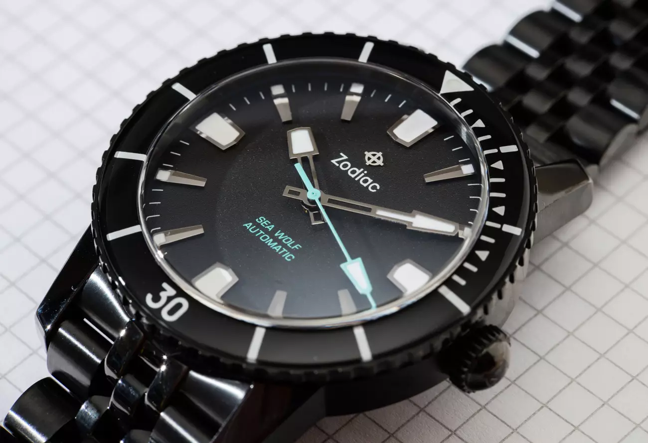 Zodiac Super Sea Wolf 53 สีดำ ZO9276 นาฬิกา Hands-On 39207_2