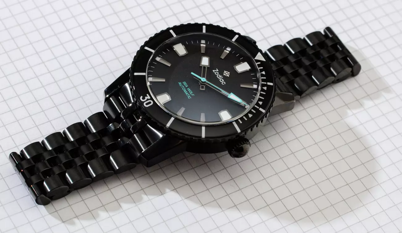 Zodiac Super Sea Wolf 53 Black ZO9276 Hands-On -kello 39207_7