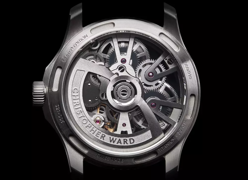 O novo relógio conceitual C60 de Christopher Ward apresenta uma versão esqueletizada de seu calibre SH21 3923_5