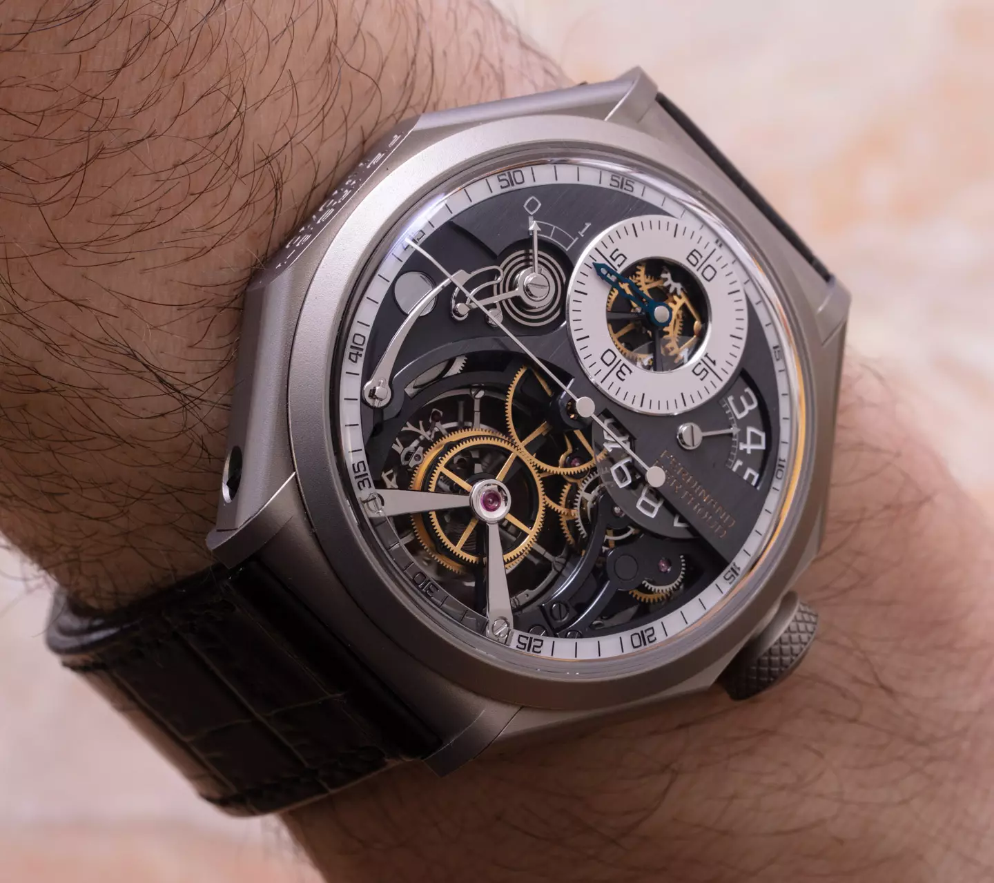 动手首次亮相：Ferdinand Berthoud Chronometre FB RS Skeleton Watch 3936_10