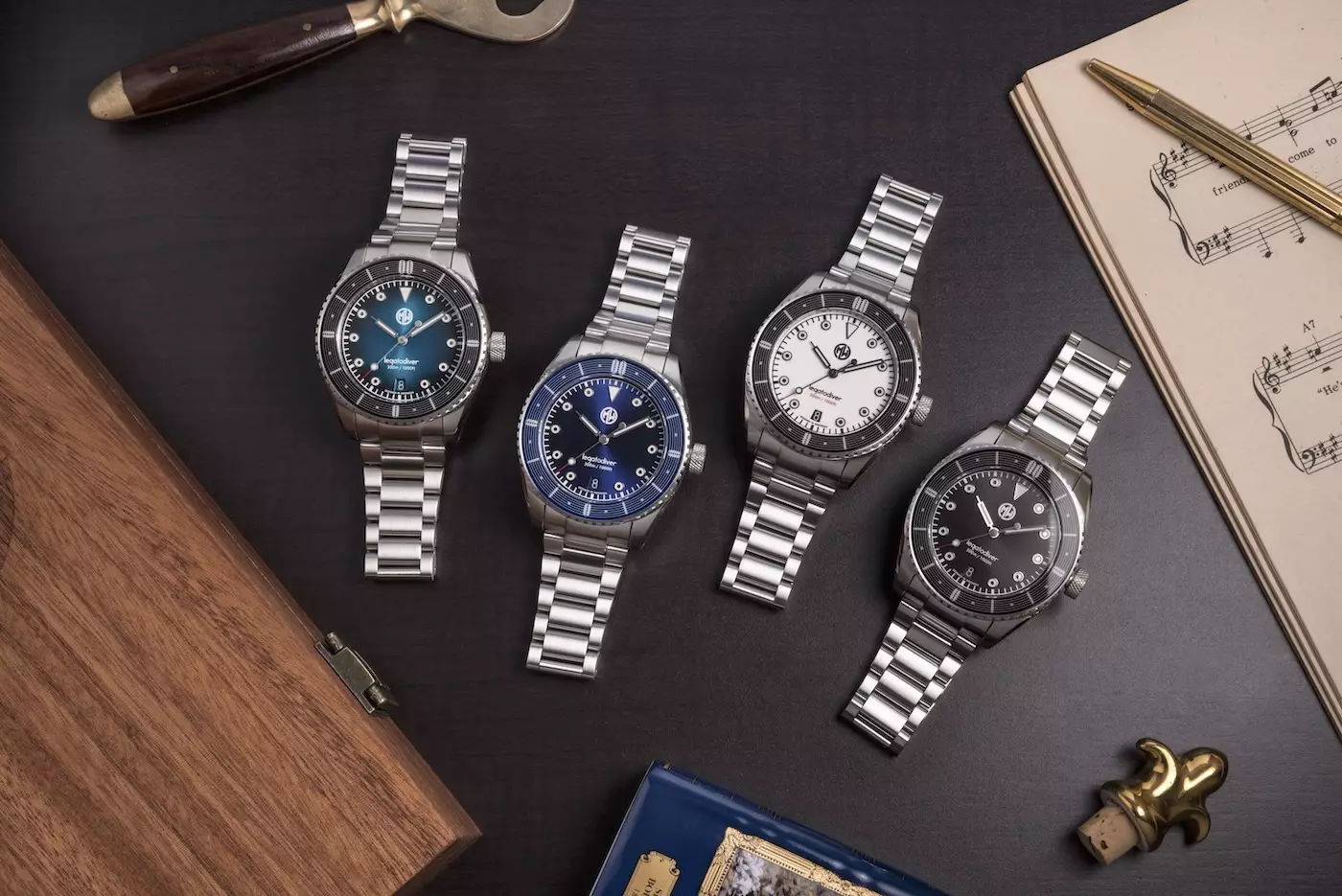 MW Timepieces atinge toate notele potrivite cu Legatodiver, un ceas de scufundări inspirat din muzică 39373_2