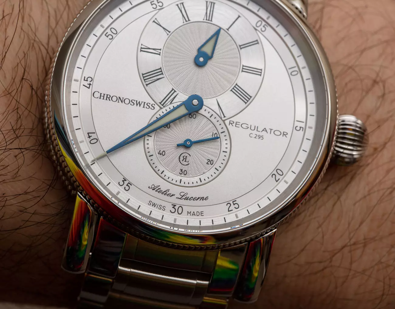 Regulator Chronoswis Classic Watch Review 3953_6