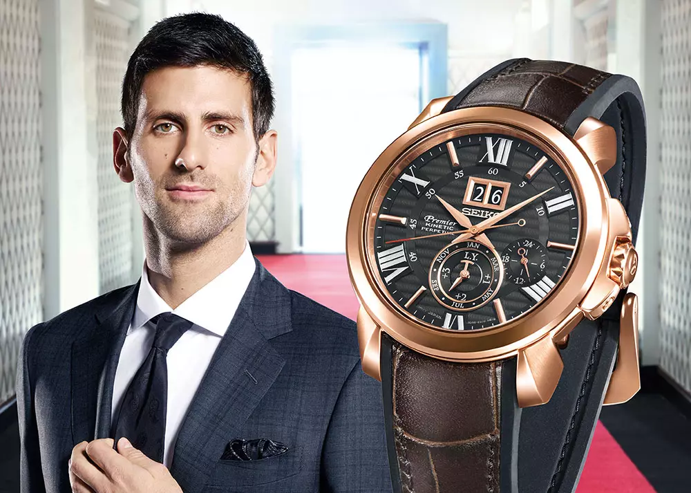 Seiko Premier Kinetic Perpetual Novak Djokovic အထူးထုတ်နာရီ 39593_7