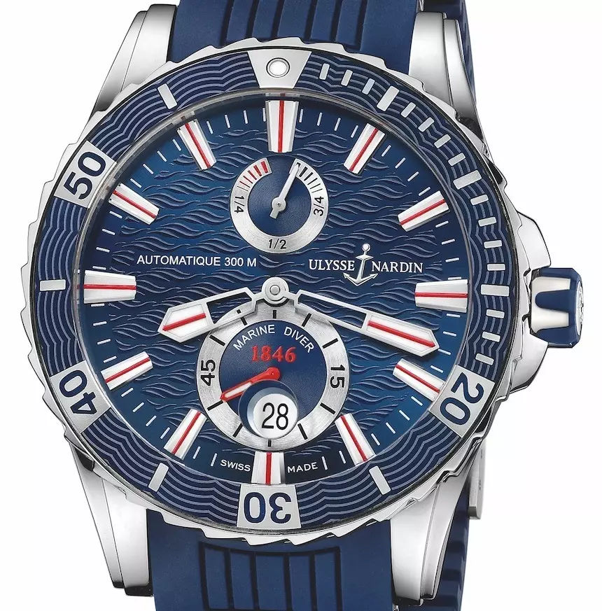 Ulysse-Nardin-Dengiz-Diver-ko'k-rezina