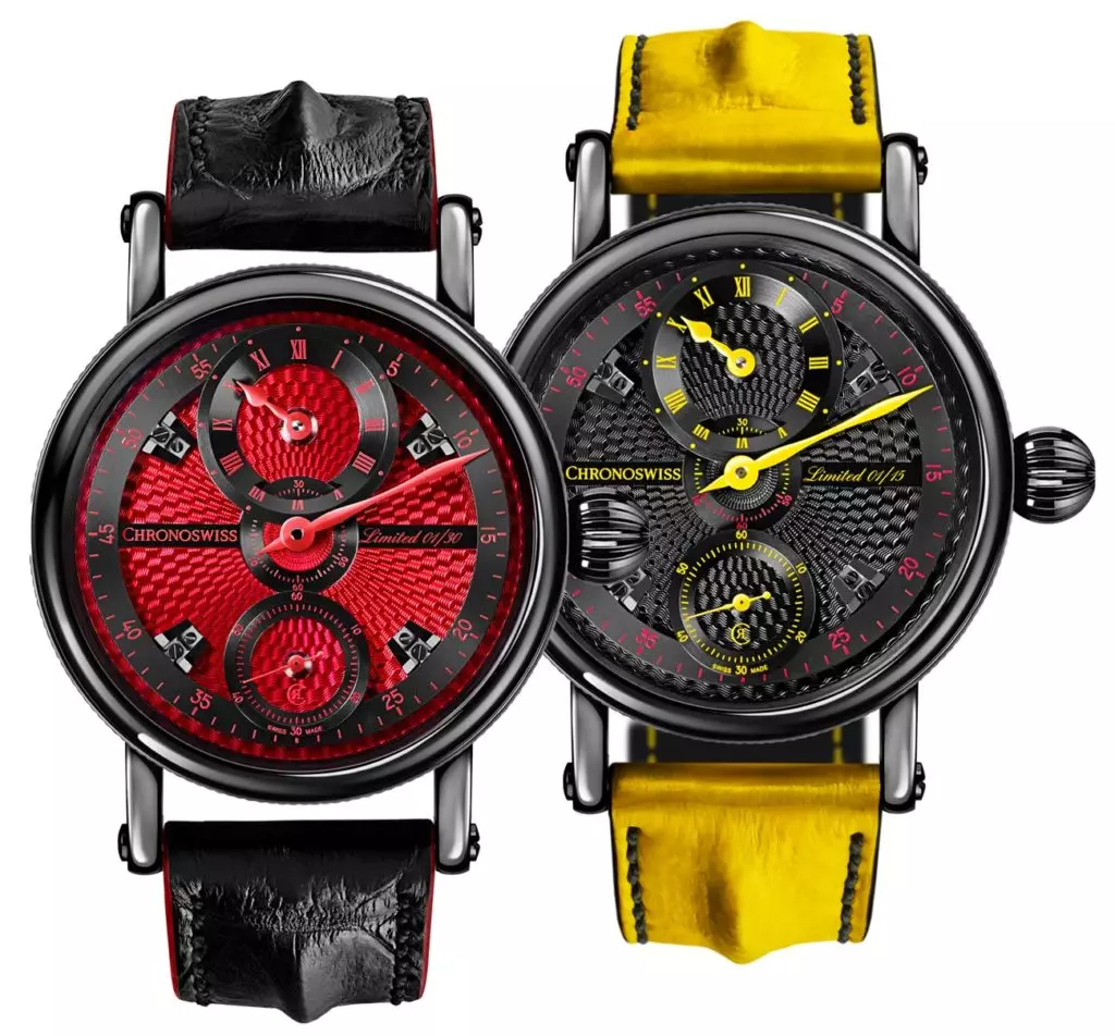Chronoswiss Flying Grand Regulator Watch kirkkaissa uusissa väreissä 3959_8