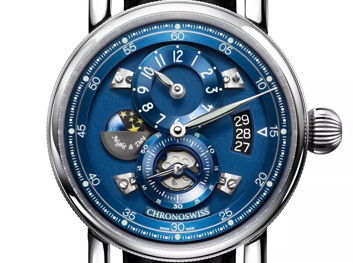 Chronoswiss Flying Regulator Panoorin sa Gabi At Araw 3960_2