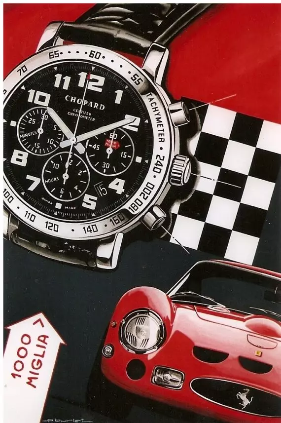 Watch & Car Art Together Pa Atis Franse Philippe Burlet 39684_3