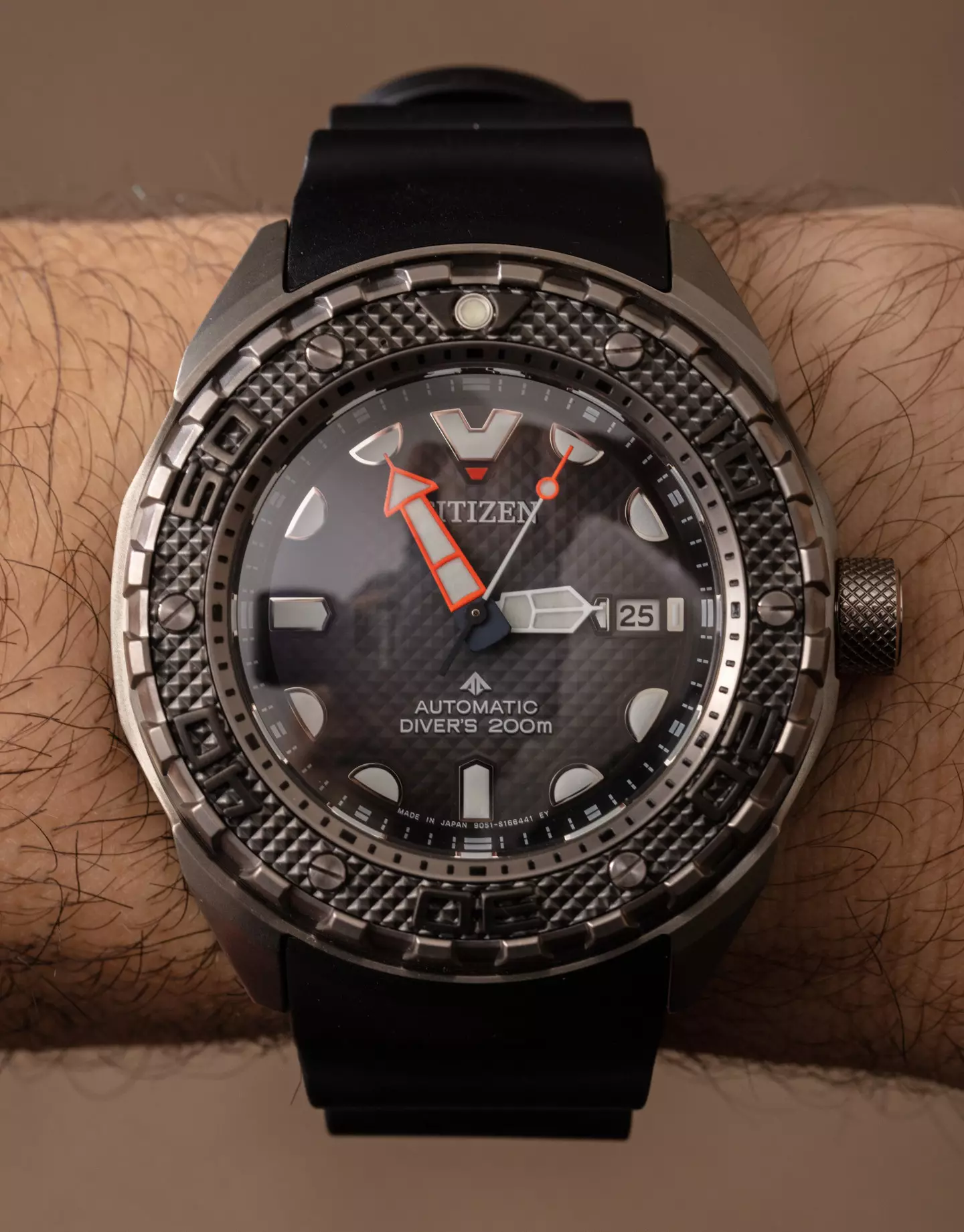 Revisión del reloj: Citizen Promaster Mechanical Diver 200M NB6004-08E 3975_7