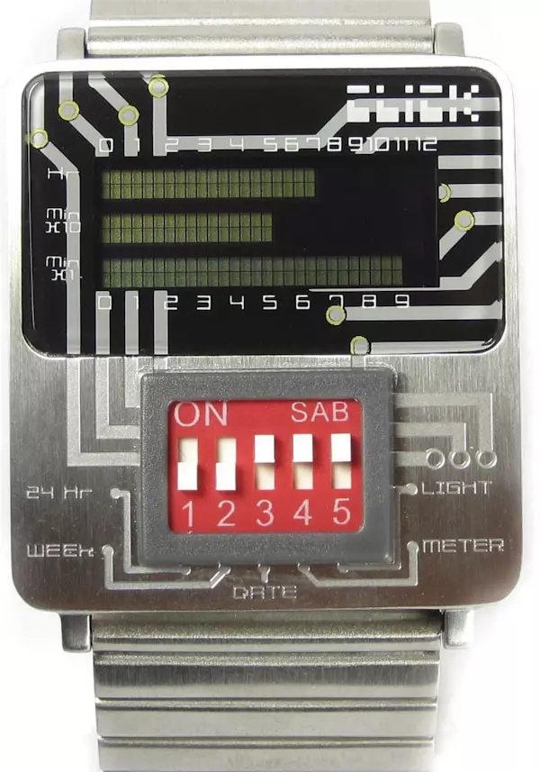 Feu clic a Interruptor DIP i Interruptor de gir, Rellotges d'estil de placa de circuits 4010_5