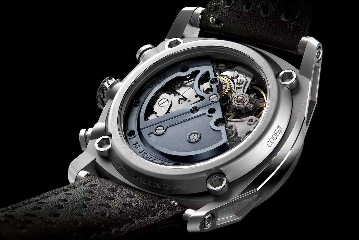 CODE41 Ngaluncurkeun NB24, Chronograph Sareng Rotor Periferal Dial-Sisi 4013_4