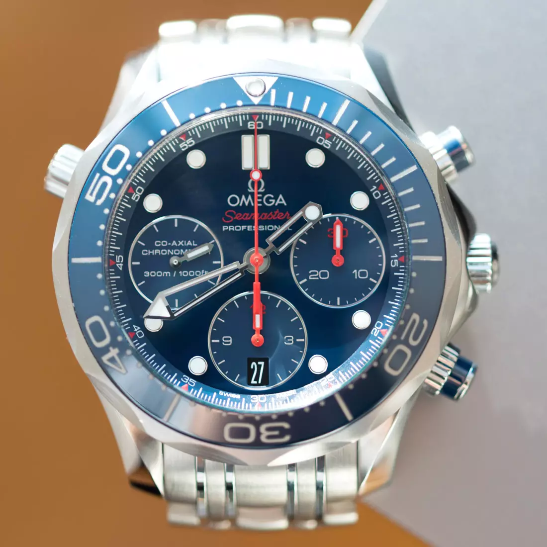 歐米茄海馬 300M 同軸計時碼表 41.5 毫米手錶評論 |第 2 頁，共 3 頁 40576_5