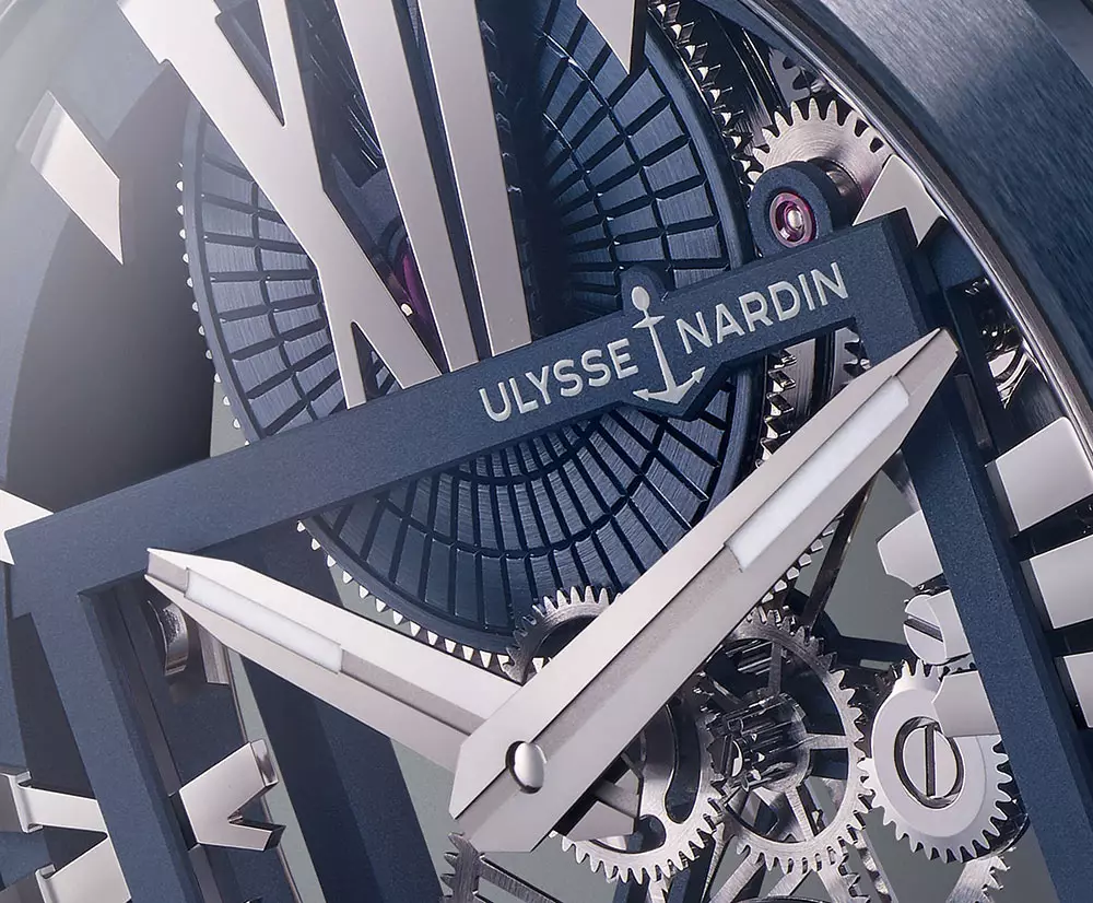 Montre Ulysse Nardin Executive Skeleton Tourbillon Bleu 40976_3