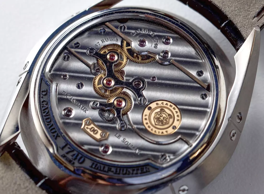 D. Candaux 1740 Half Hunter Tourbillon reloj práctico 4097_10