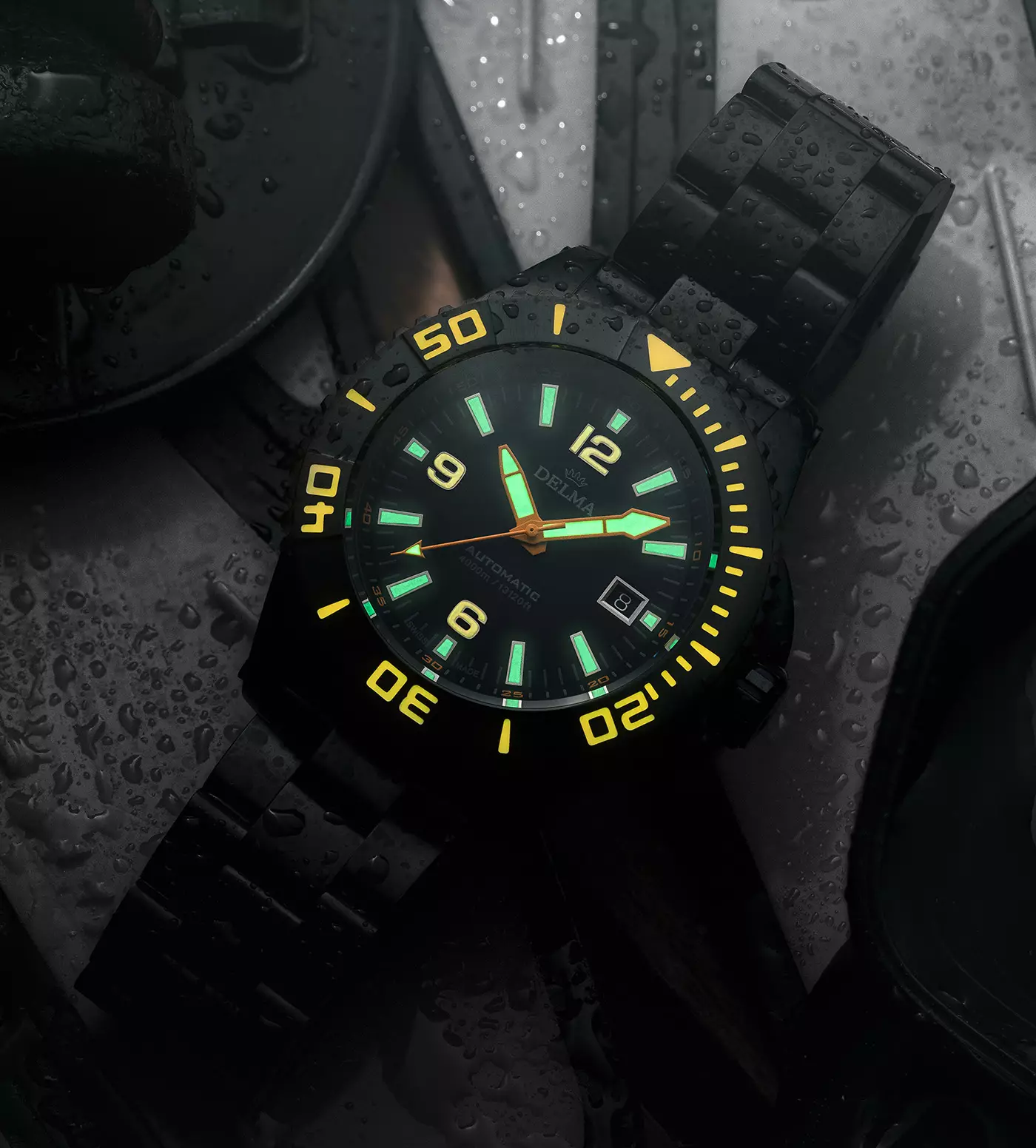 Delma Unveils Limited-Run Blue Shark III Hideung Edition Watch 4156_1