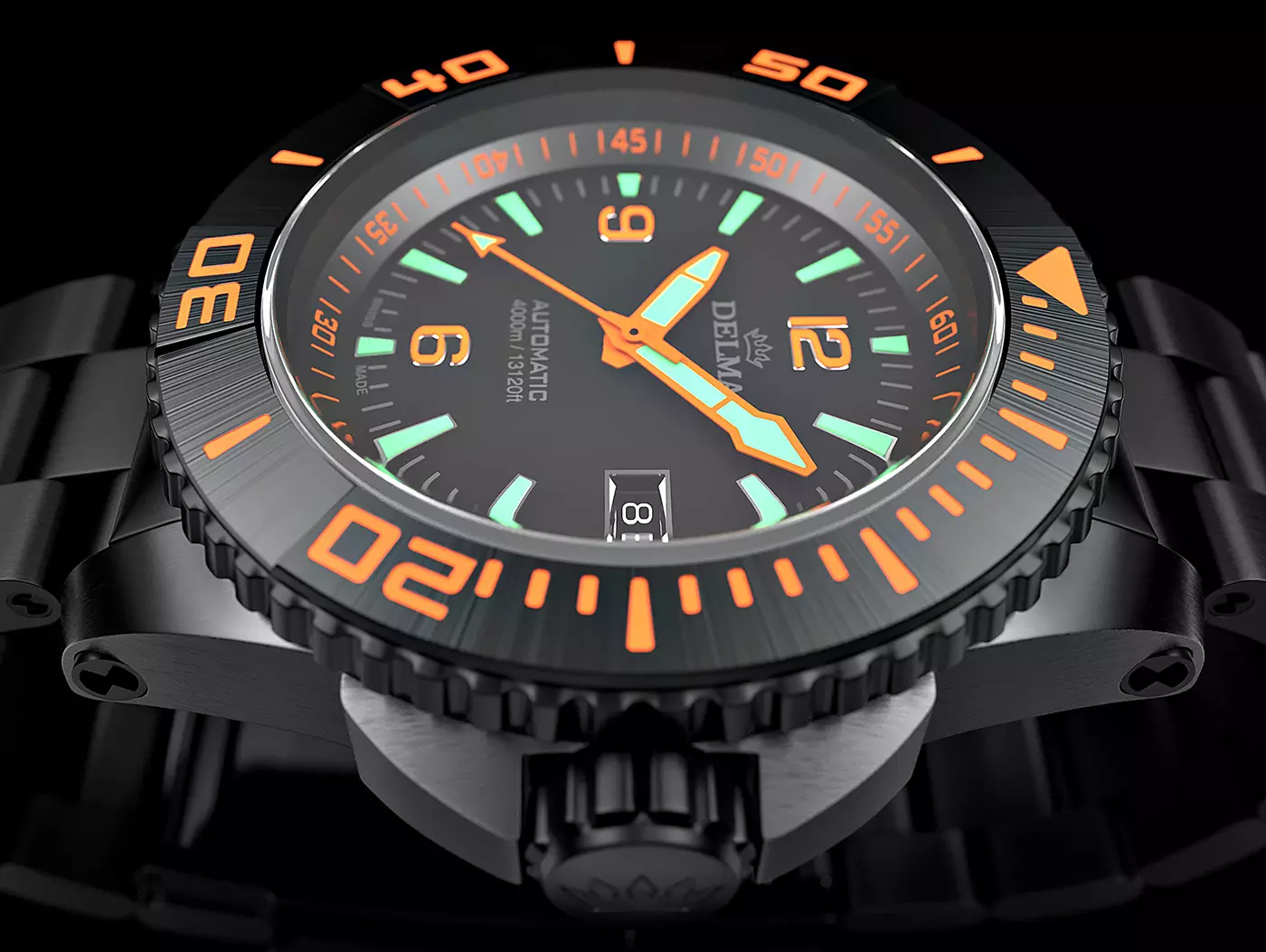 Delma Unveils Limited-Run Blue Shark III Hideung Edition Watch 4156_2