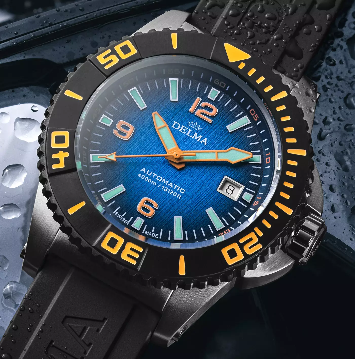 Delma ប្រកាសស៊េរីនាឡិកា Blue Shark III Azores Dive 4158_4