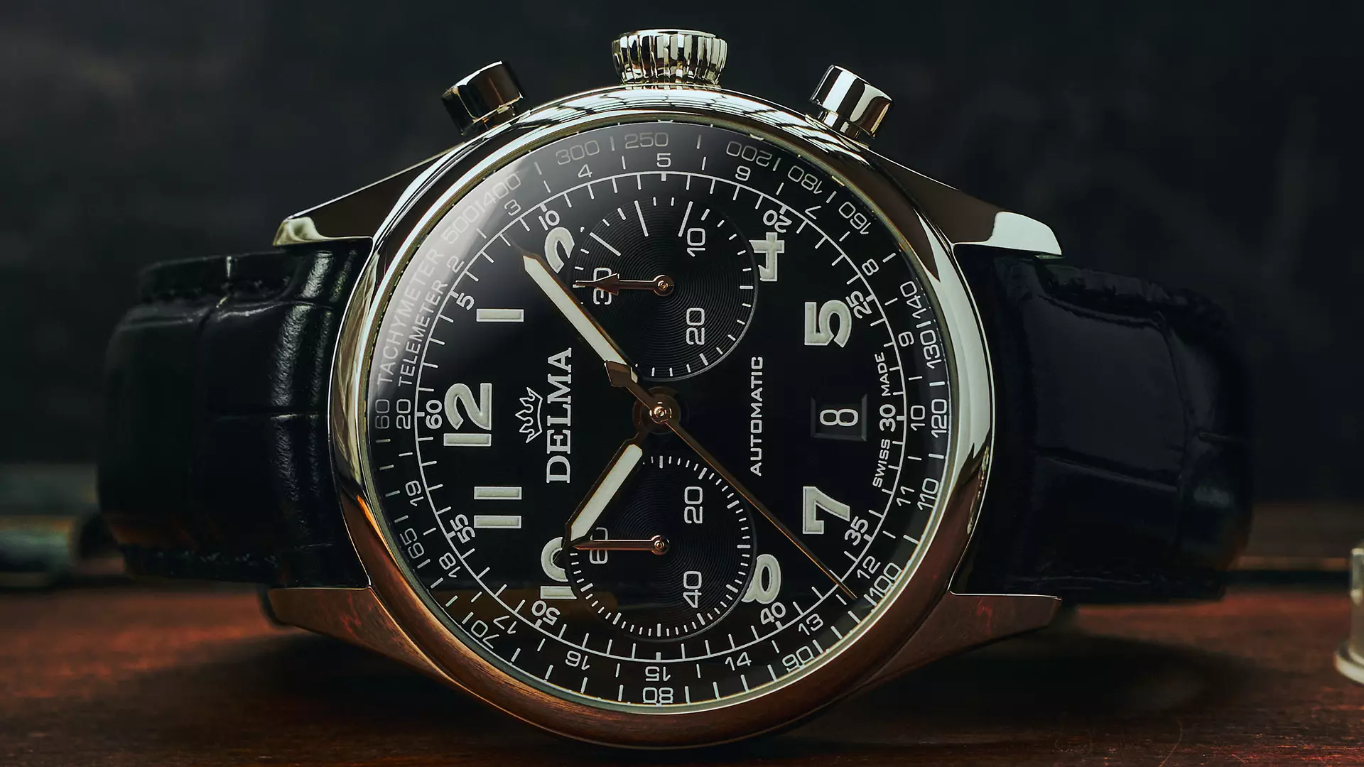 Delma Tħabbar Serje ta’ Watch Chronograph Heritage ta’ Edizzjoni Limitata 4160_1