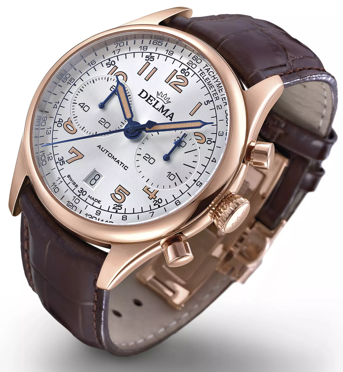 Delma kondig beperkte uitgawe Heritage Chronograph Watch Series aan 4160_2