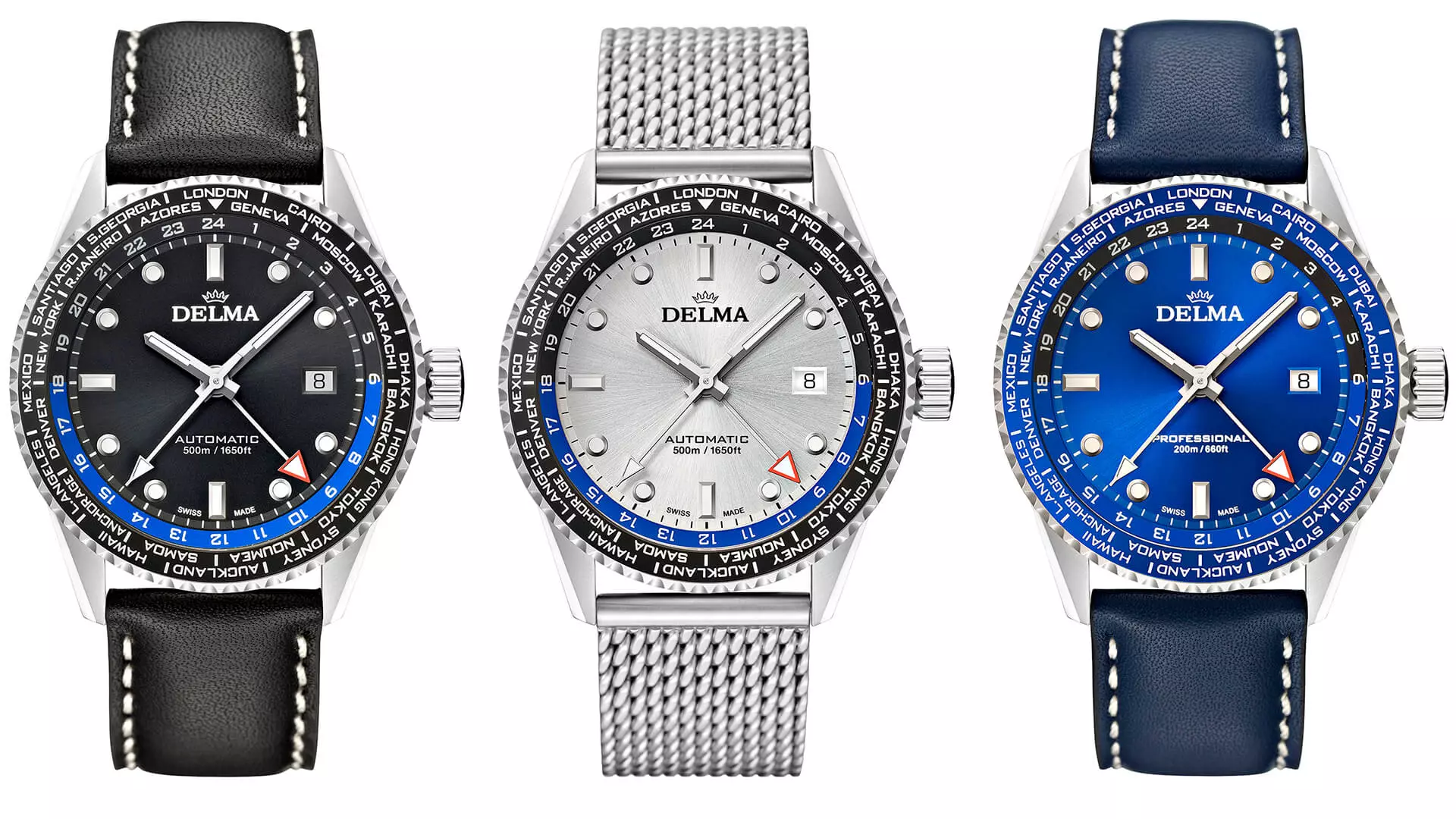 Delma, 새로운 Cayman Worldtimer 시계 출시 4163_1