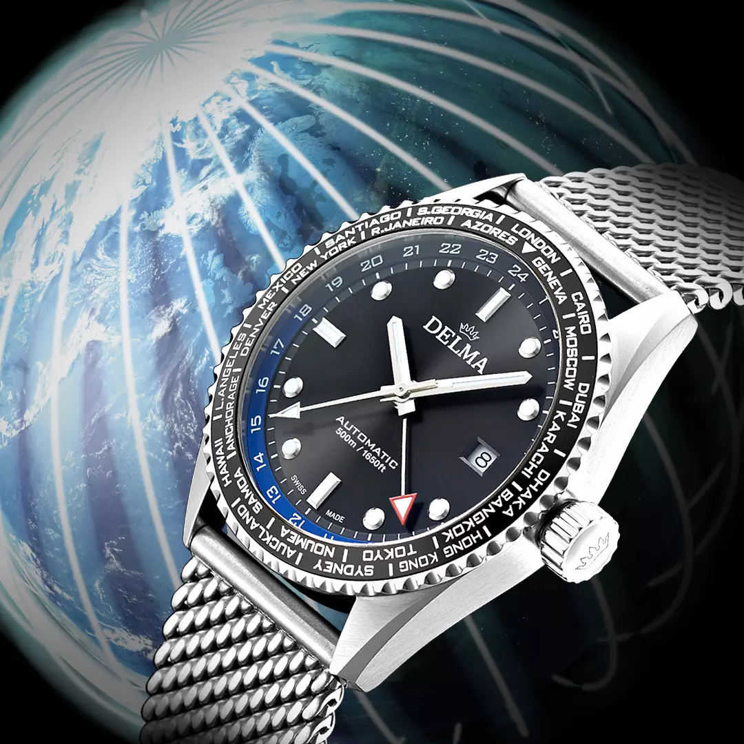 Delma, 새로운 Cayman Worldtimer 시계 출시 4163_2