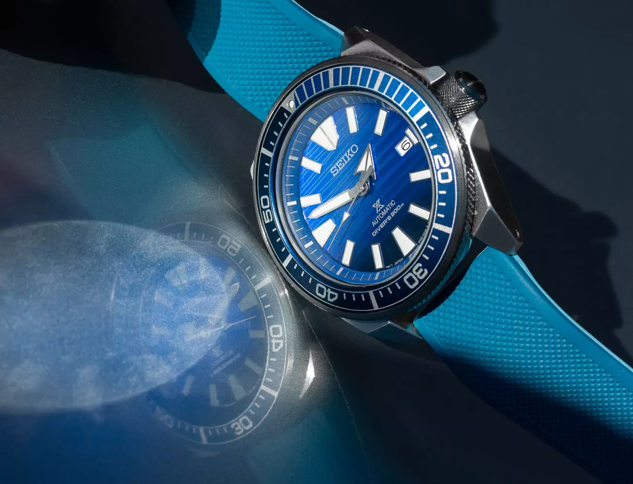 Seiko Prospex SRPC93 'Chengetedza Ocean' Samurai Dive Tarisa Ongororo inoratidzira