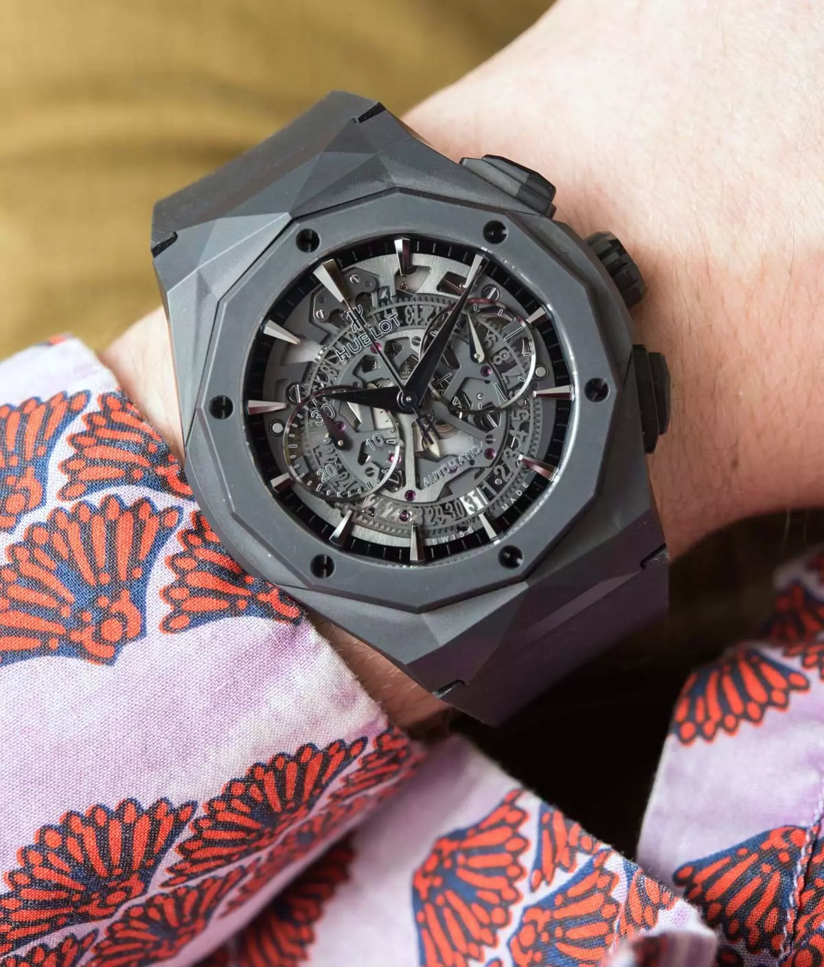 Hublot Classic Fusion Aerofusion Chronograph Orlinski All Black Watch Ongororo | Peji 2 ye2 42393_14