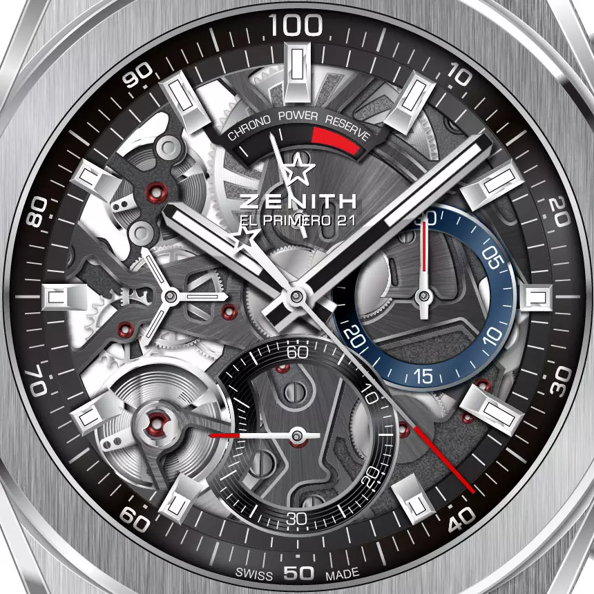 Zenith Defy El Primero 21 Watch with 1/100 of A Second Chronograph
